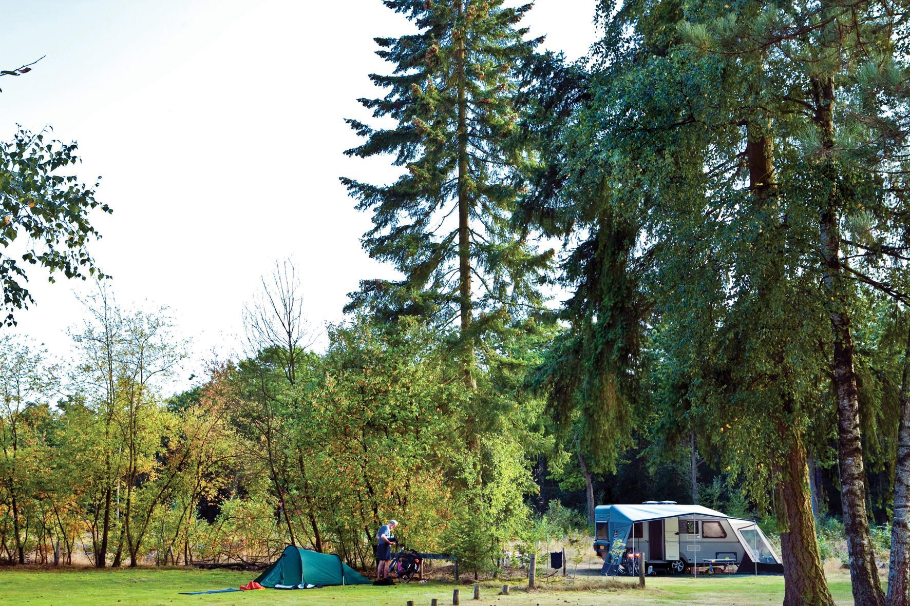 Natuurkampeerterrein Het Leenderbos - Nederland Fietsland