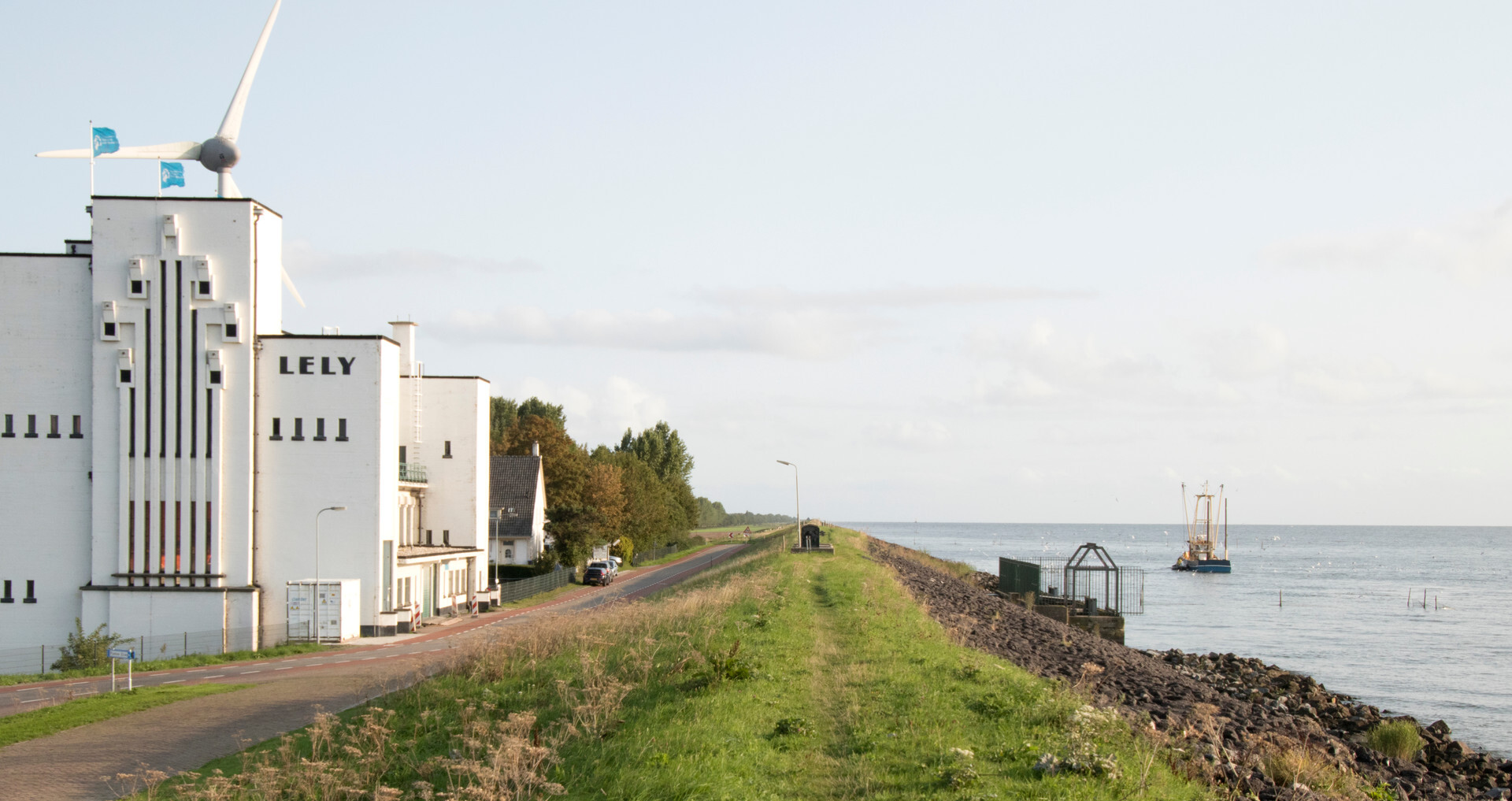 Gemalen Rondom De Zuiderzee Nederland Fietsland